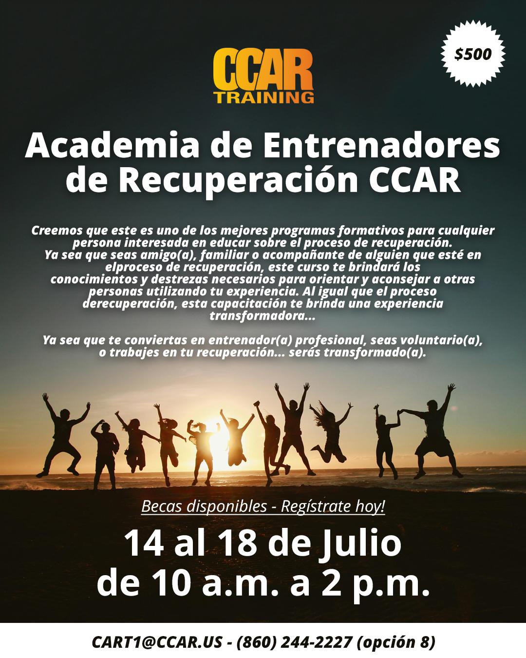CCAR Training May 2025 Newsletter