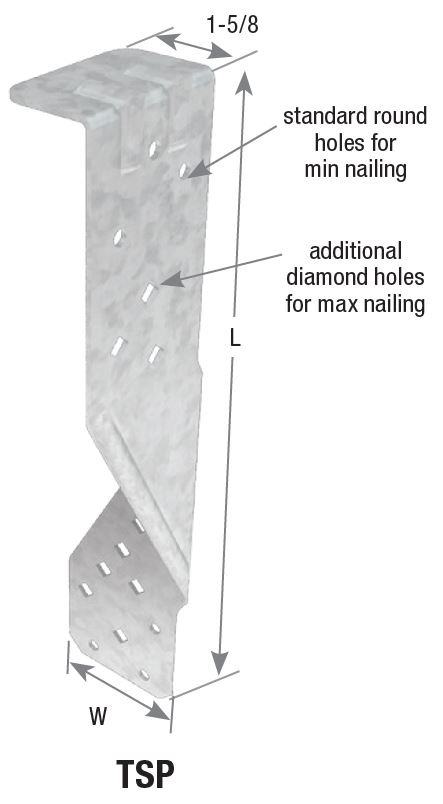 TSP - Stud Plate Tie