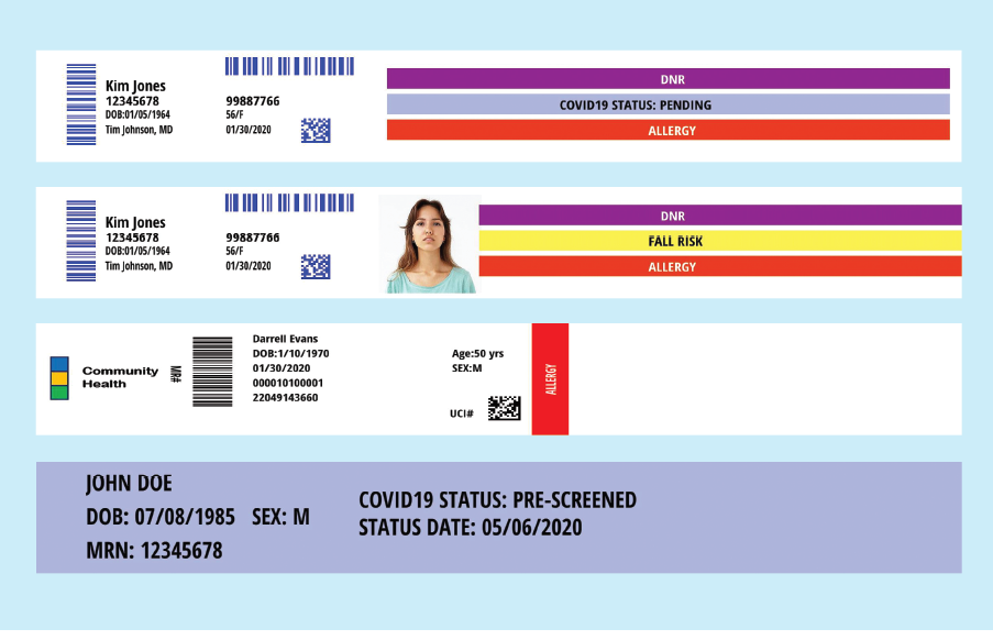 Alert a Color Reads the Patient Data Record and Automatically Prints ...