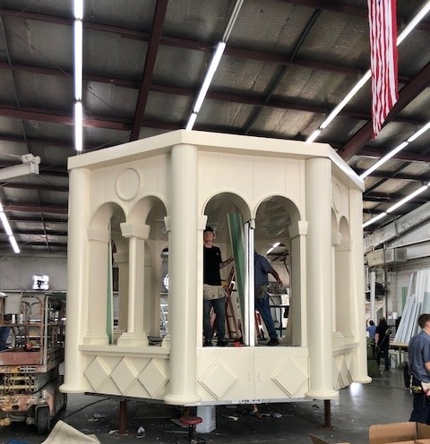First Look - Dormition's Bell Tower Cupola