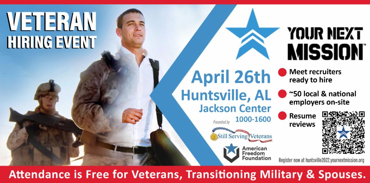 Spring-loaded w/ reasons to honor Veterans & celebrate hard work