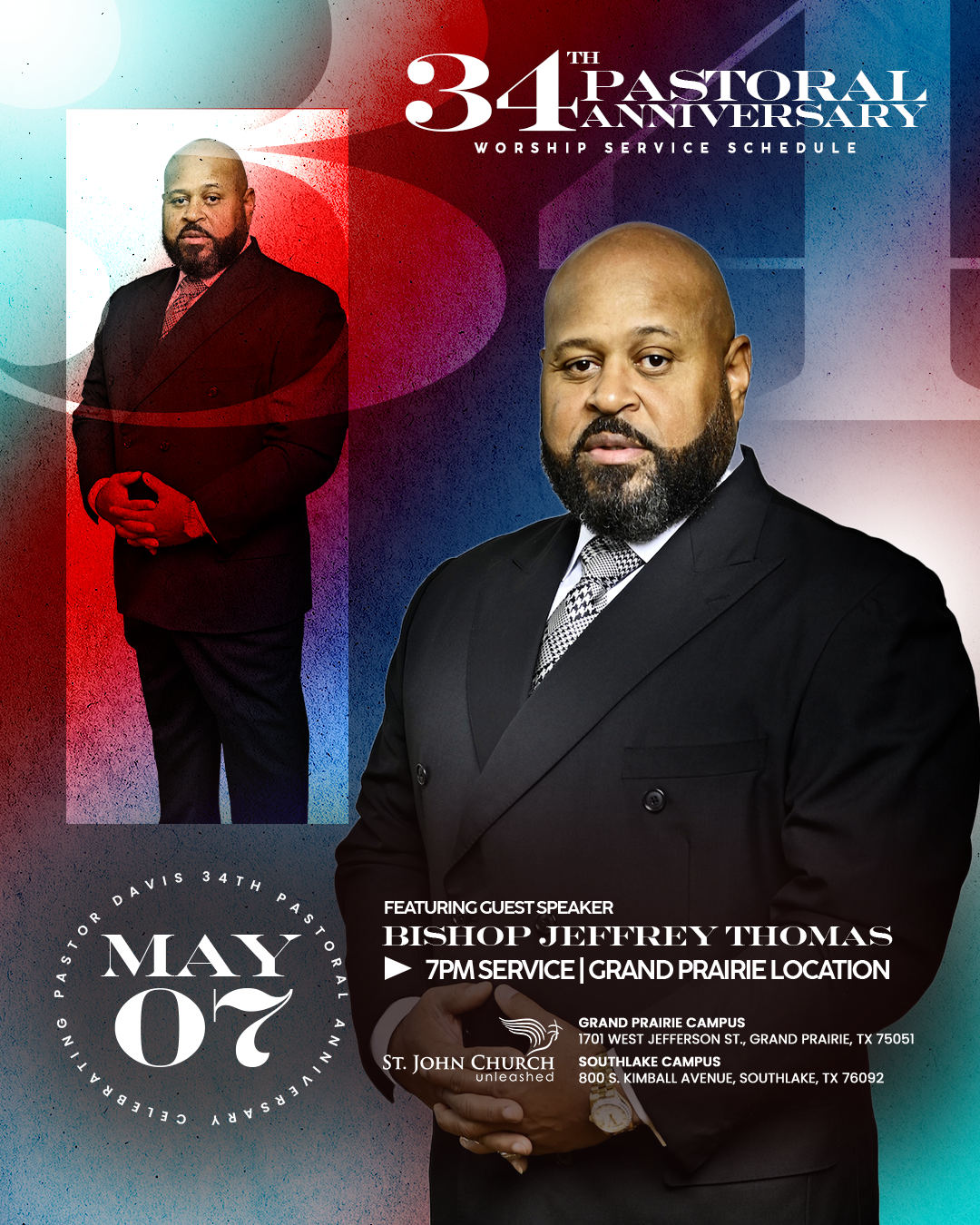 Join Us this Wed, 7p for Pastor's Anniversary Midweek Celebration w ...