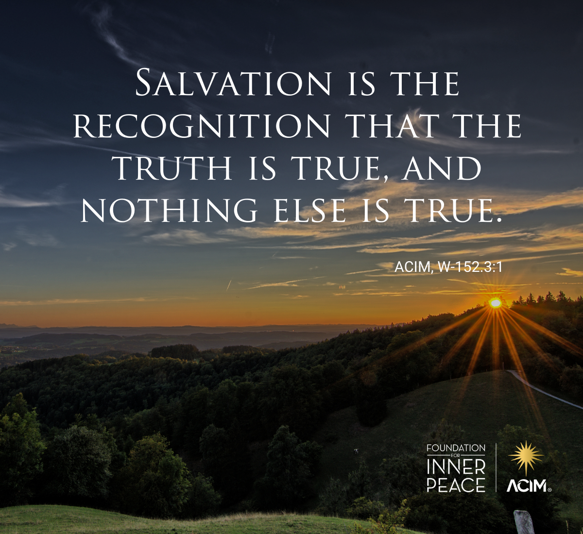 ACIM Weekly Thought for July 31, 2022