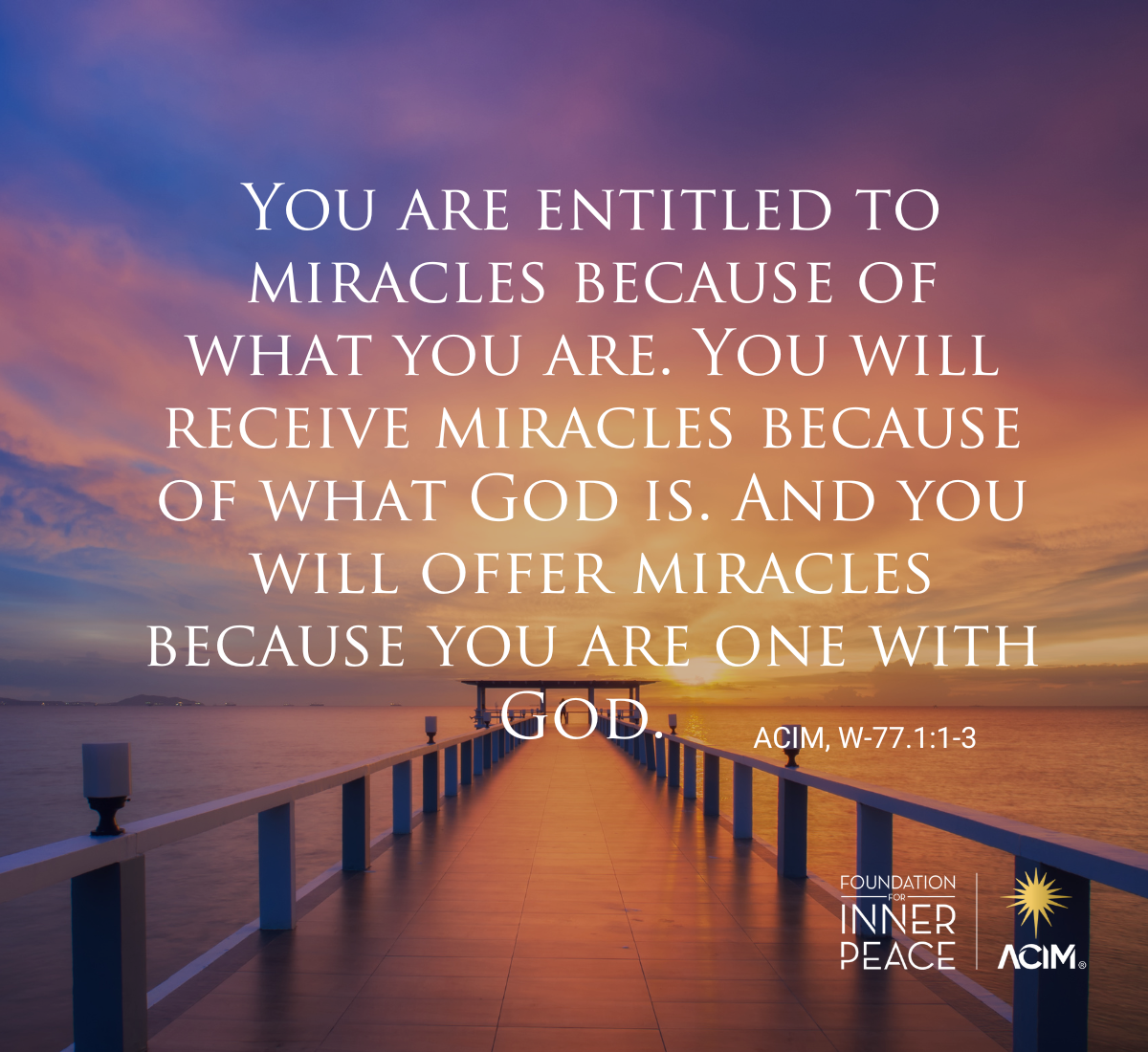 ACIM Weekly Thought for March 26, 2023