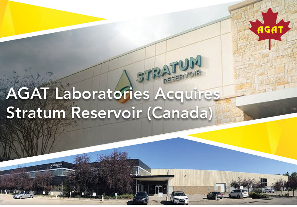AGAT Laboratories Acquires Stratum Reservoir