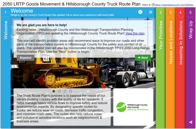 PRESS RELEASE: Public encouraged to weigh in on Hillsborough Truck Route Plan