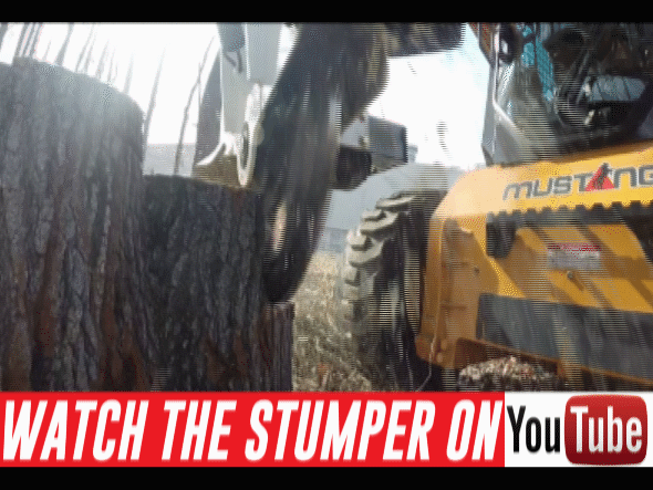 Grind With What You Got! Stumper Attachment For Loaders, Excavators and ...