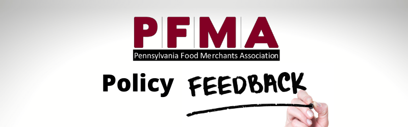 PFMA Policy Feedback - SNAP Incentive Waiver