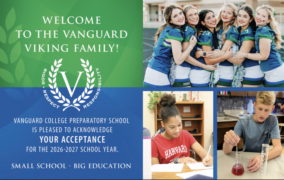 Vanguard School: 2026-2027 Enrollment information - New Students