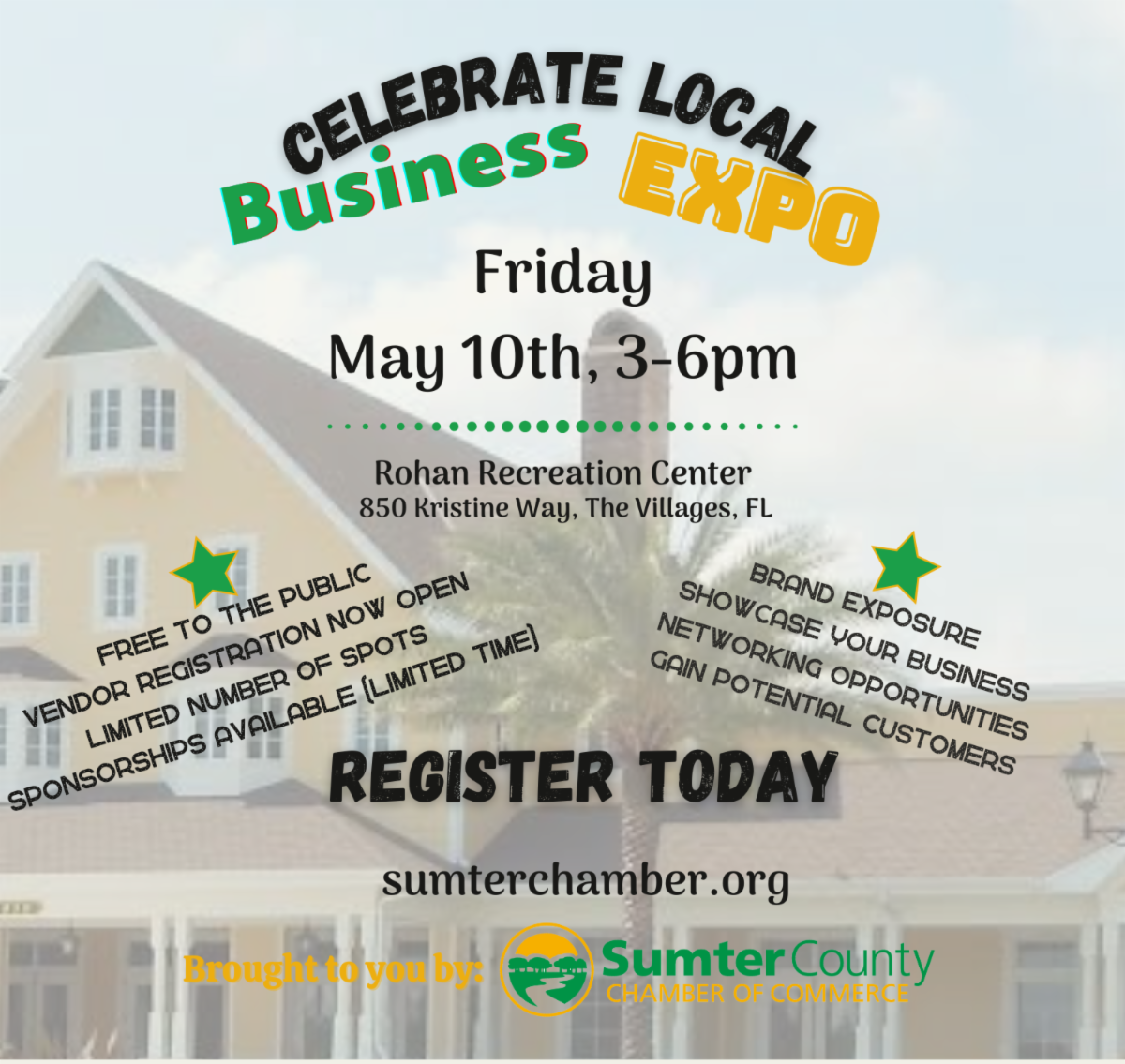 Reserve your spot for the Upcoming Business Expo! Vendor Spaces are ...