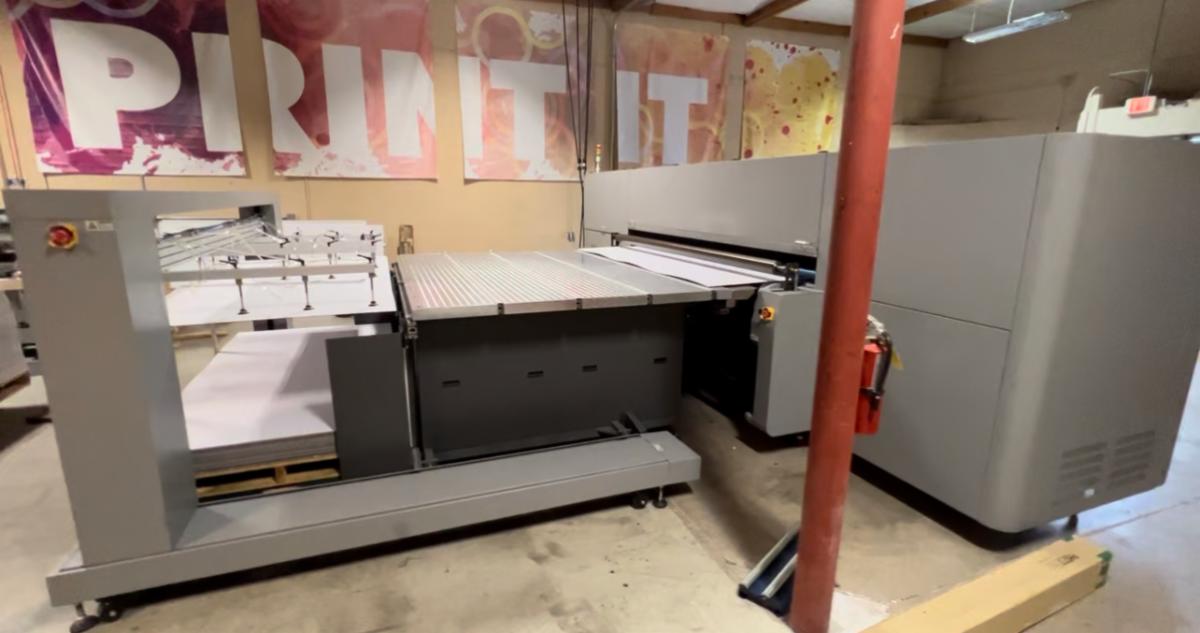 Print 4 x 8' Boards in Less than a Minute on a CET Color K2 from KirbyWest