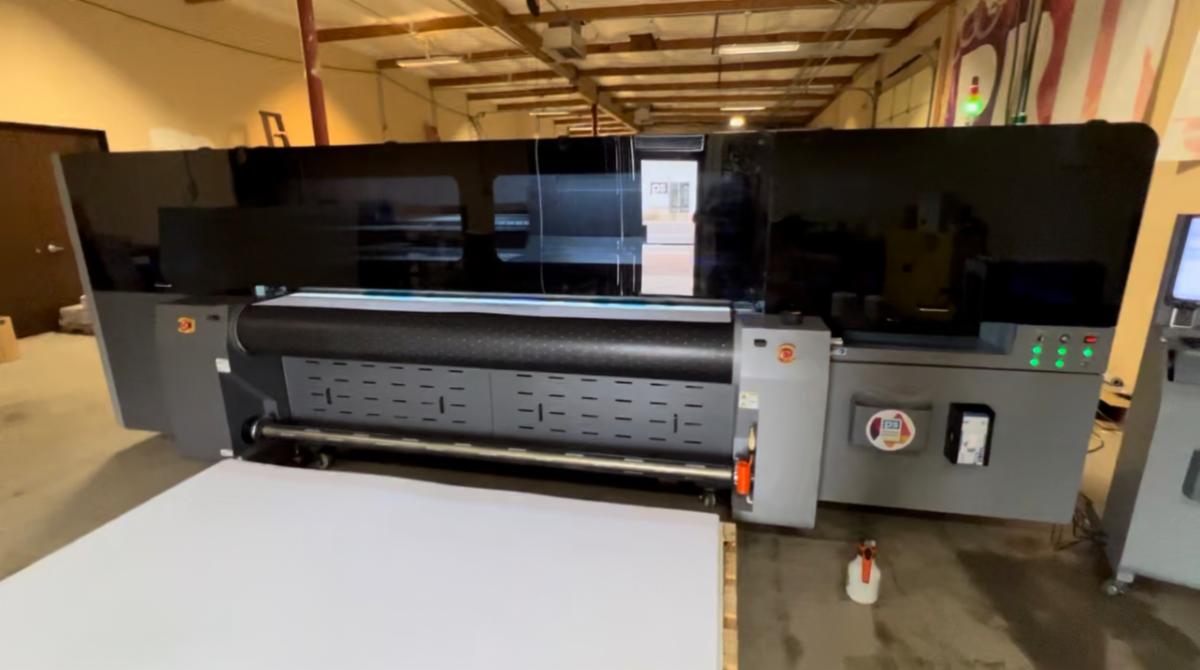 Print 4 x 8' Boards in Less than a Minute on a CET Color K2 from KirbyWest