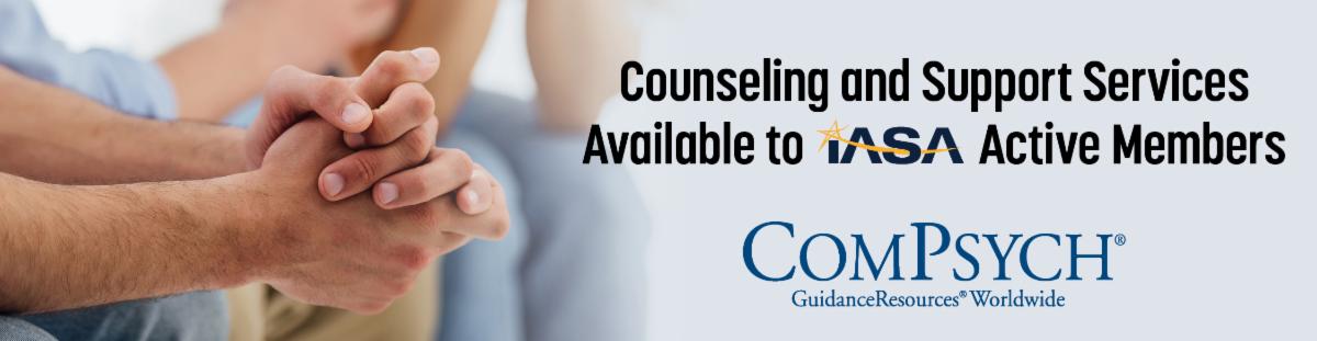 Reminder: Counseling and Support Services Available to IASA Active Members