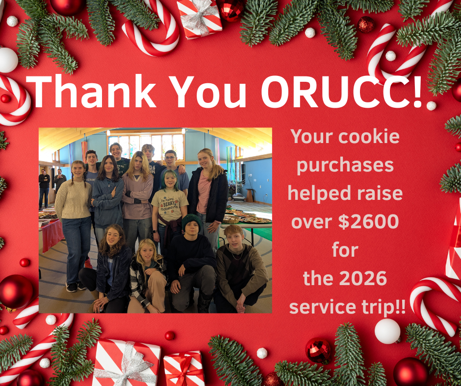 ORUCC Weekly Announcements for December 25th - ORUCC