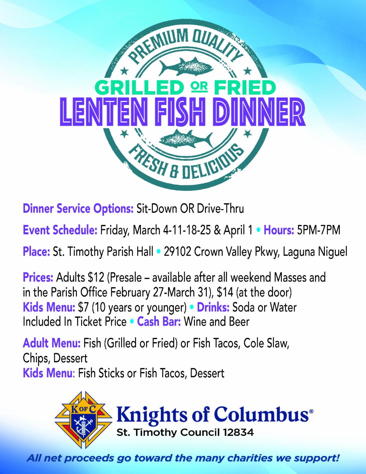 Monsignor's Message & Parish Events