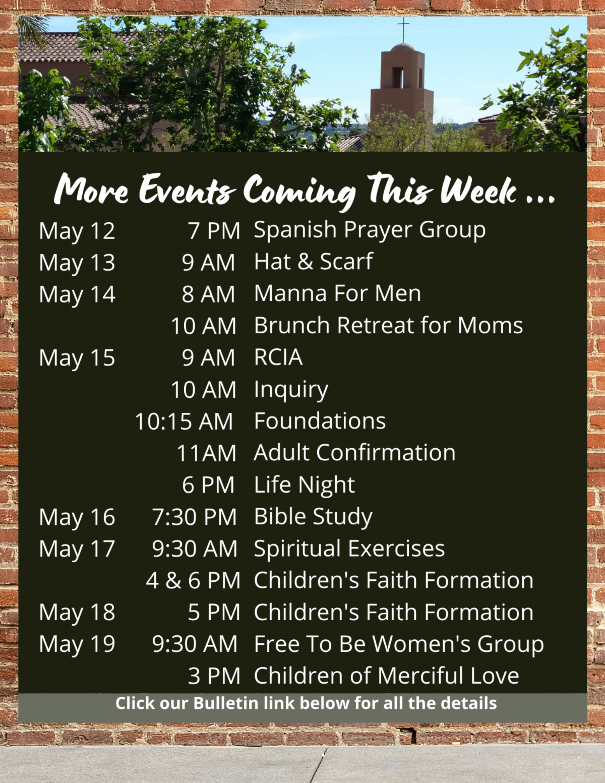 Monsignor's Message & Parish Events