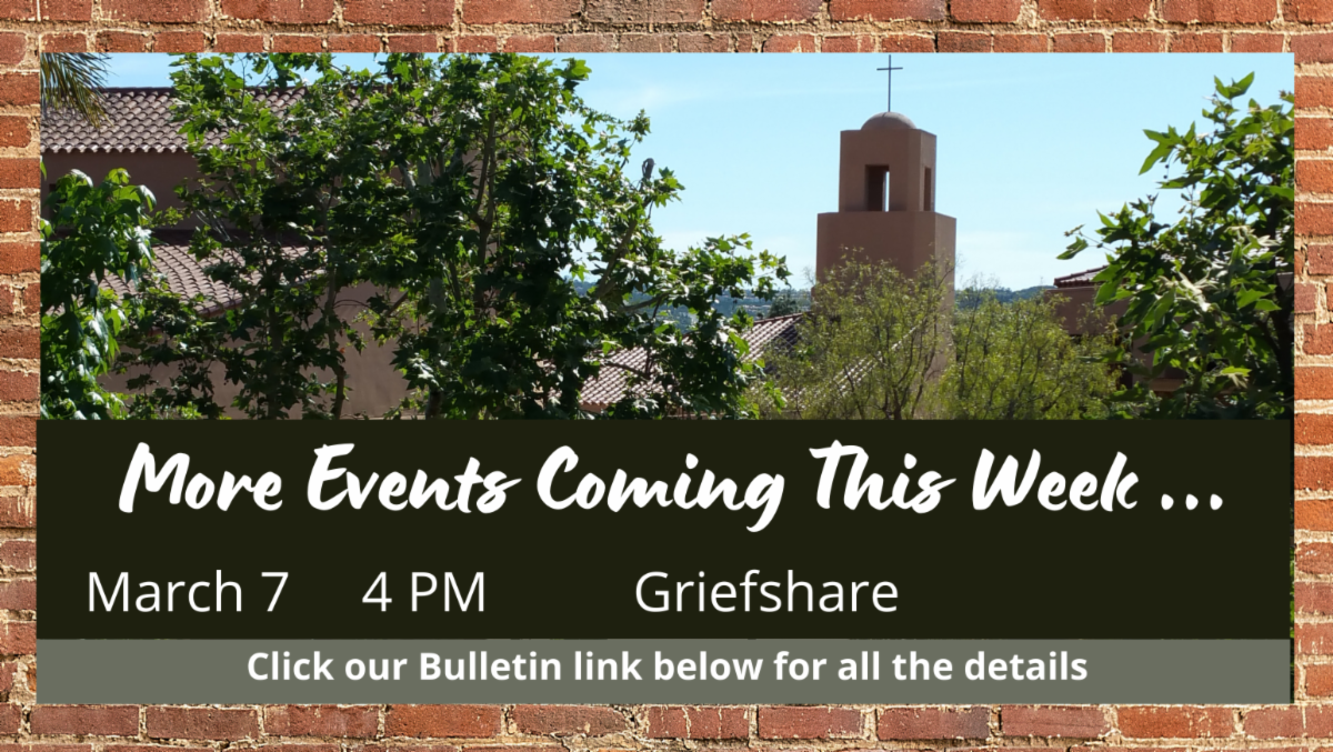 Monsignor's Message & Parish Events