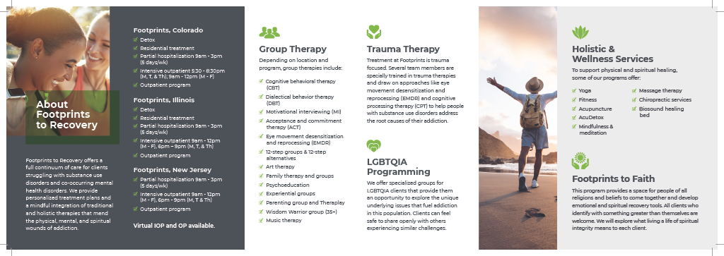 Learn more about Footprints to Recovery's addiction treatment centers 💚
