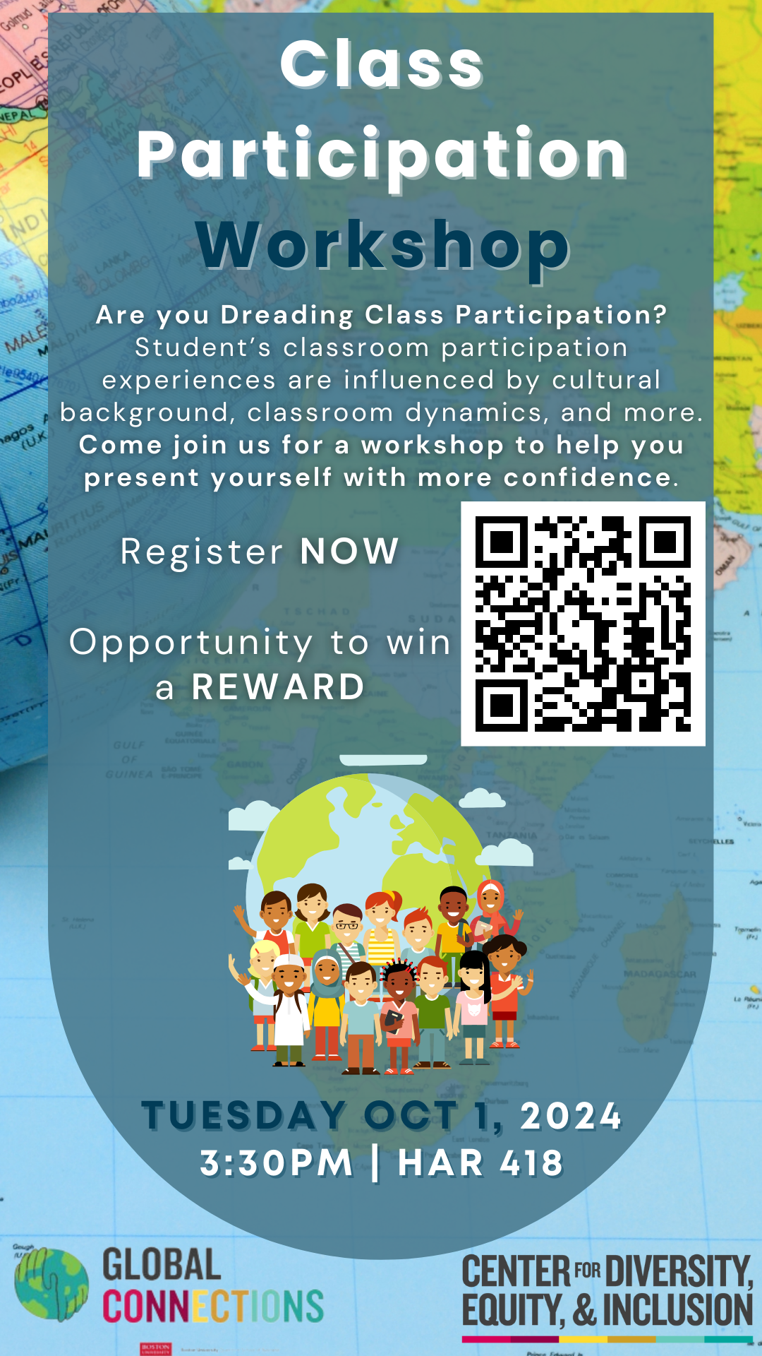 TOMORROW: Class Participation Workshop