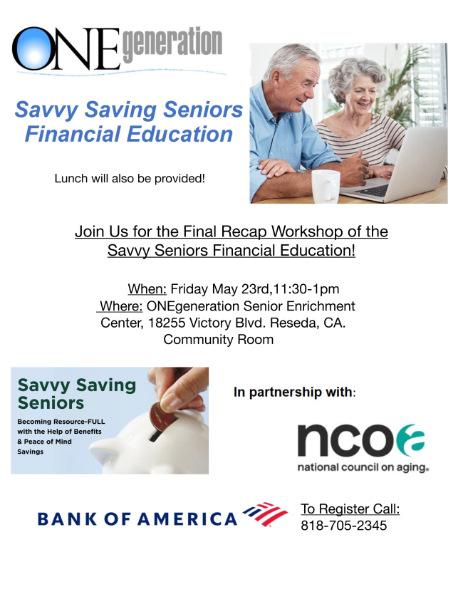 ONEgeneration OSEC May 2025