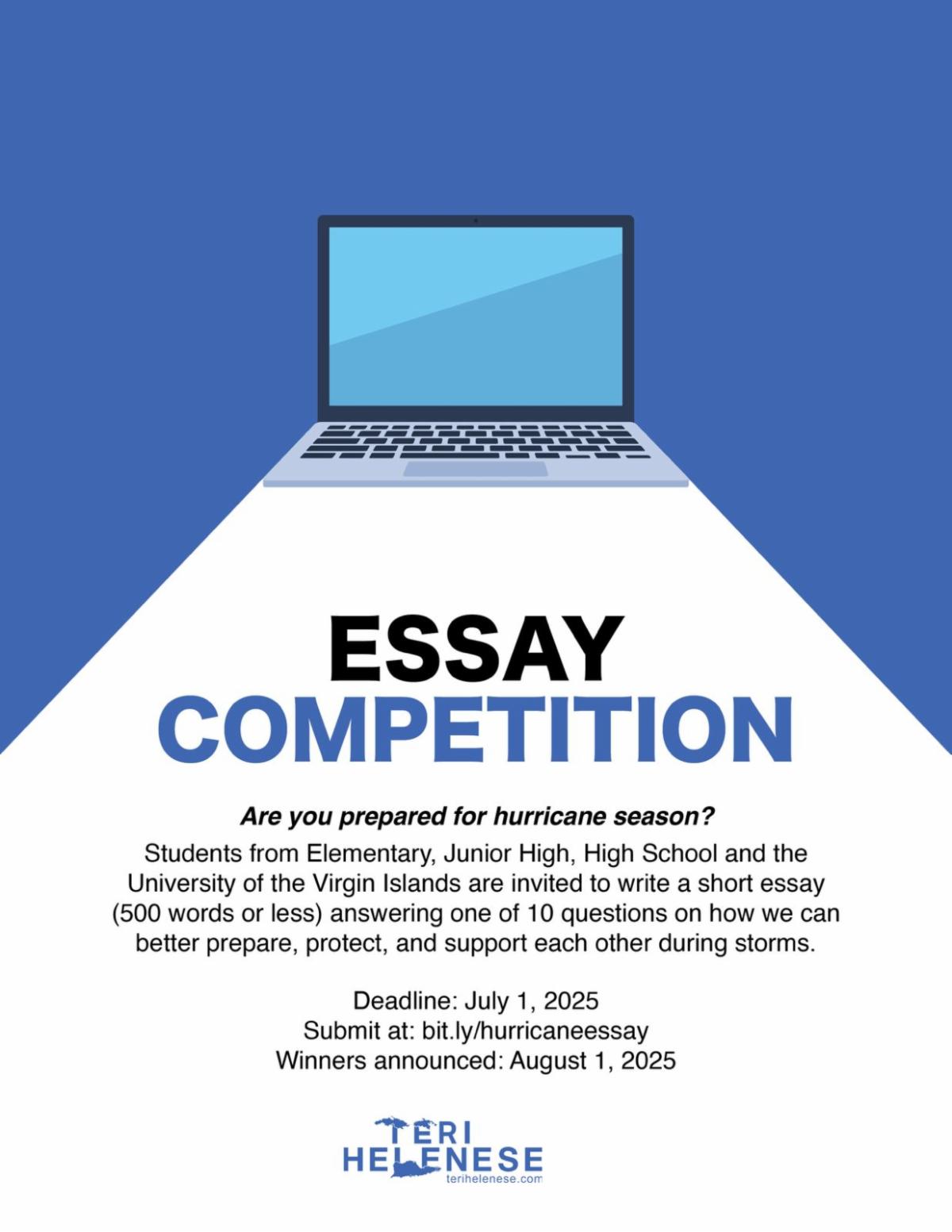 2025 Hurricane Preparedness Essay Competition Engages USVI Students in ...