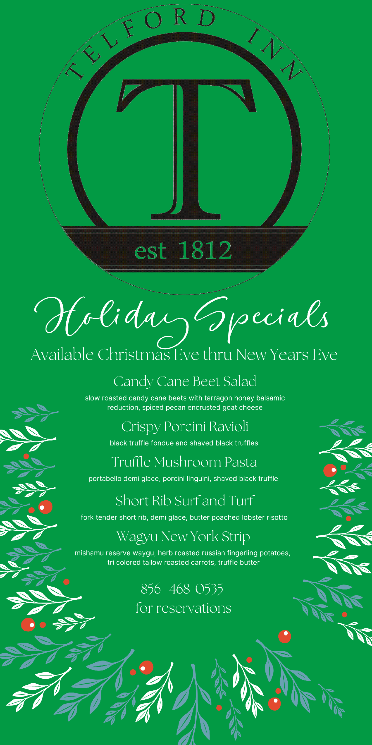 New Years Eve Specials
