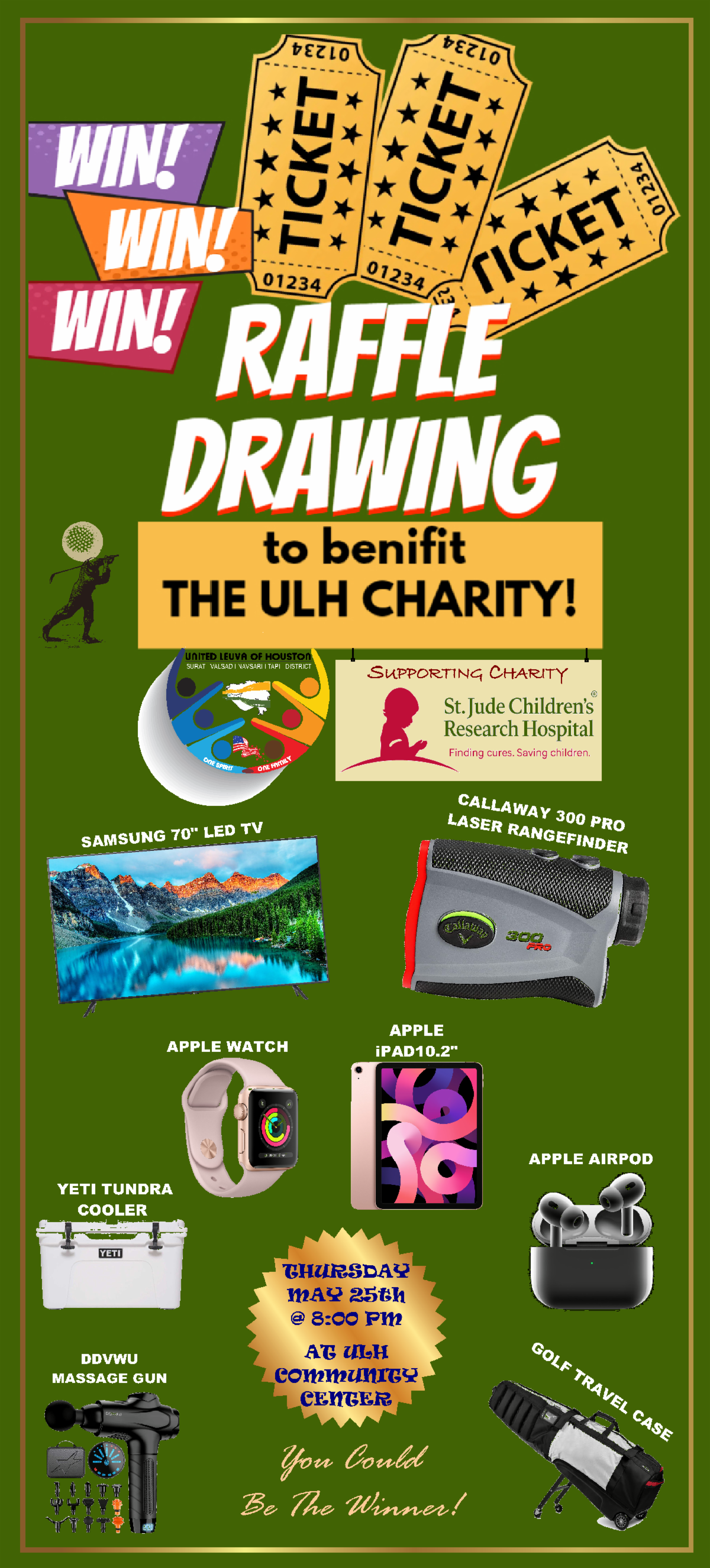 INVITATION - 1st ANNUAL ULH CHARITY GOLF TOURNAMENT