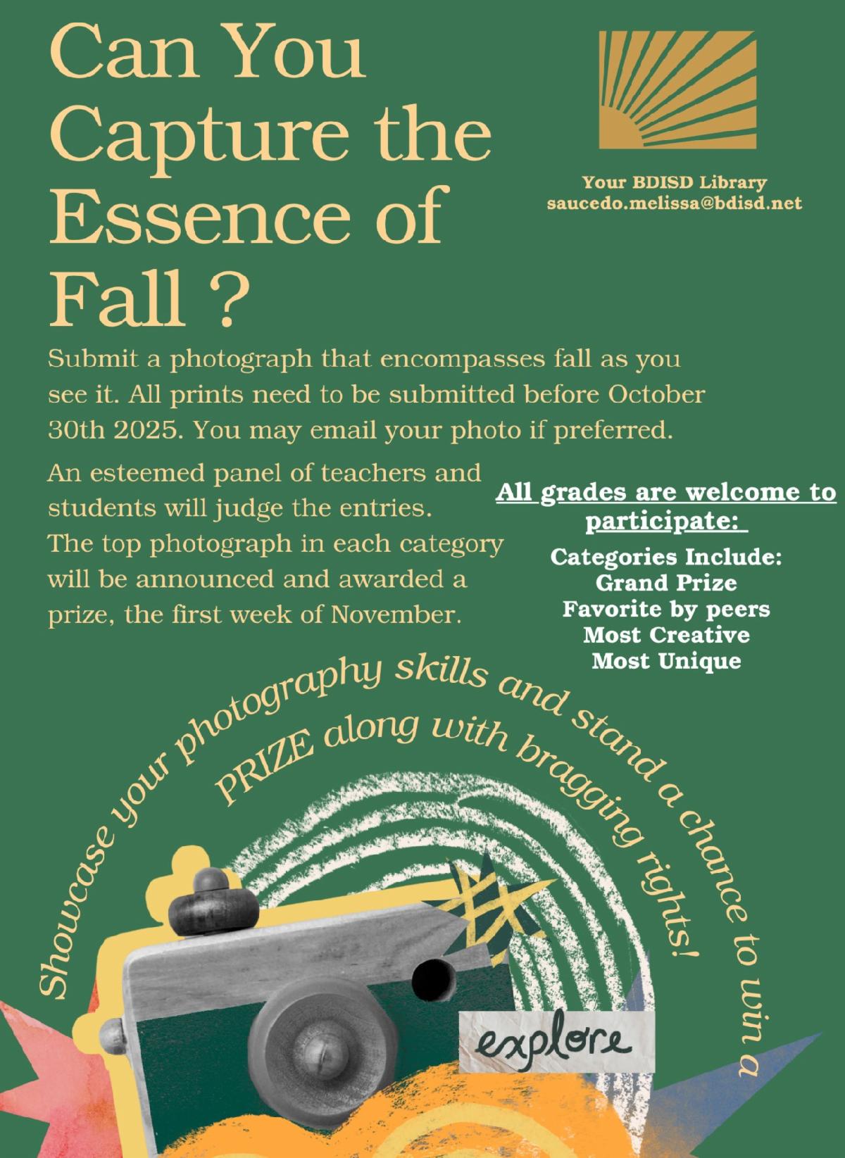 Bluff Dale ISD Weekly News - Week of September 29th, 2025