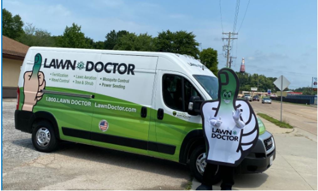The Lawn Doctor Mascot is here!