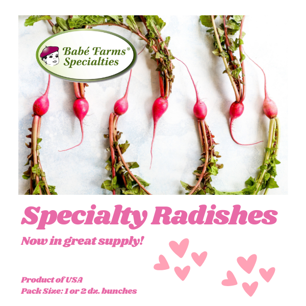 Add a Splash of Love to Your Plate with Vibrant Valentine's Day Radishes 💗