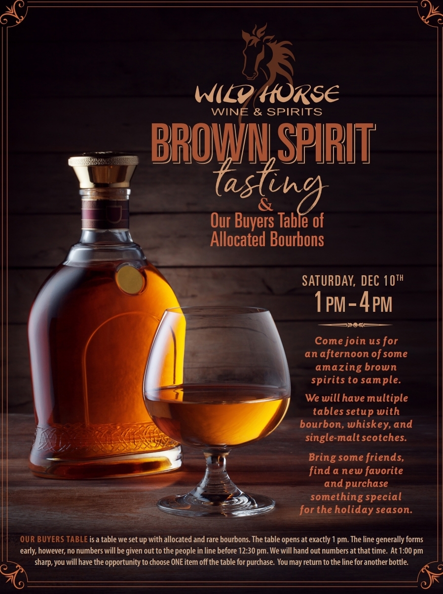 Brown Spirits Event Flyer!