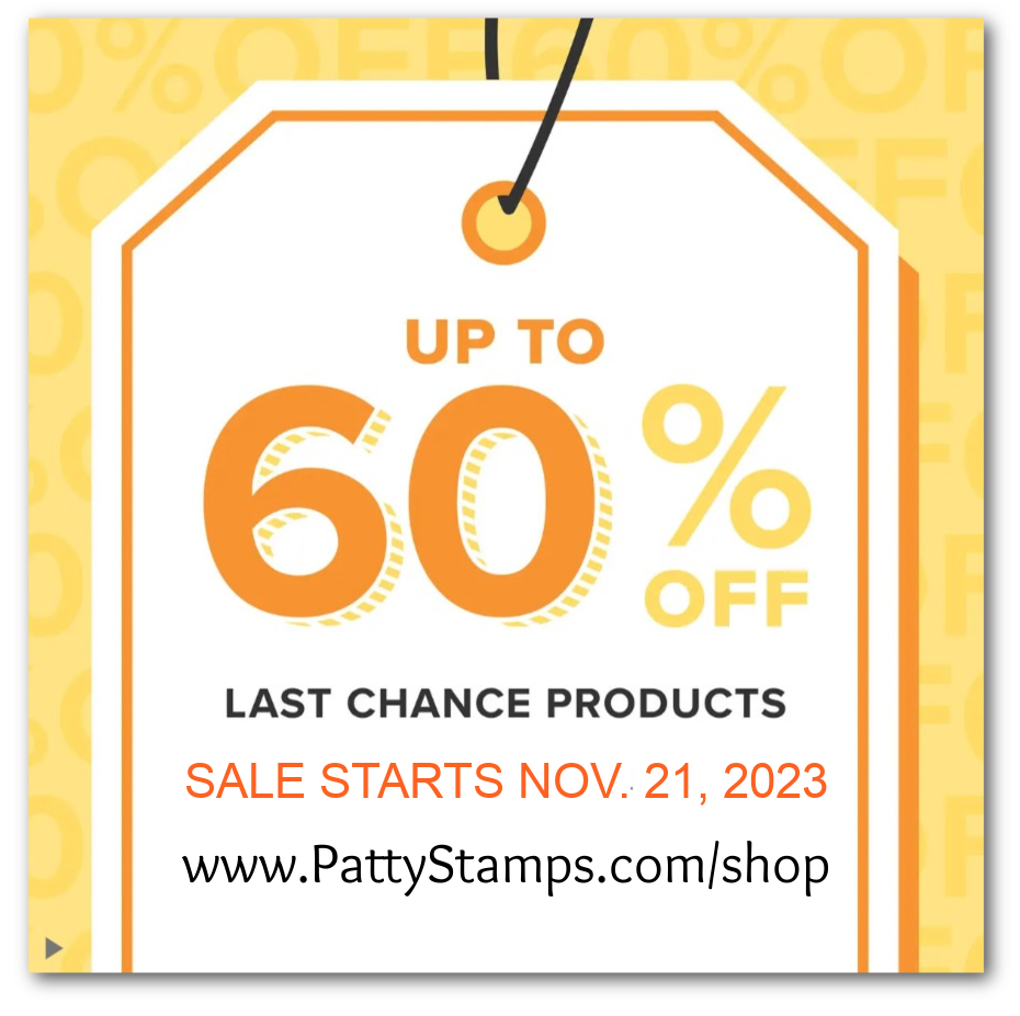 Seasonal Sale ends Tomorrow & sneak peek of retiring lists!