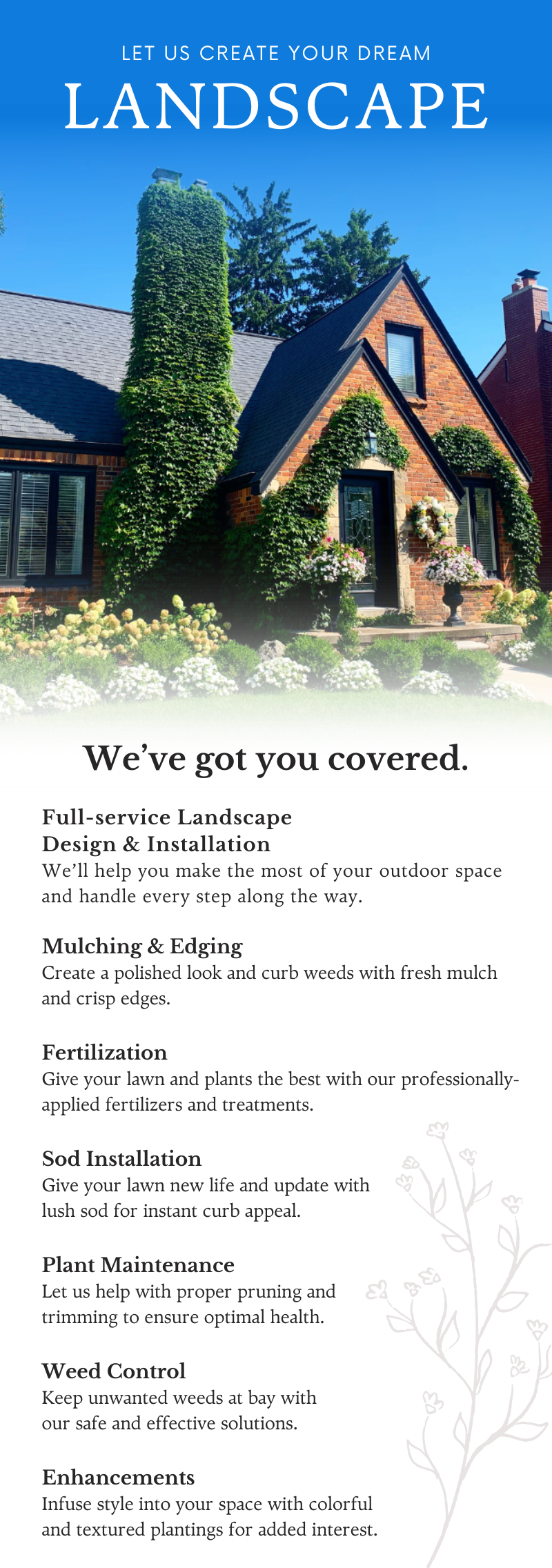 Let's Plan Your Landscape Refresh Today!
