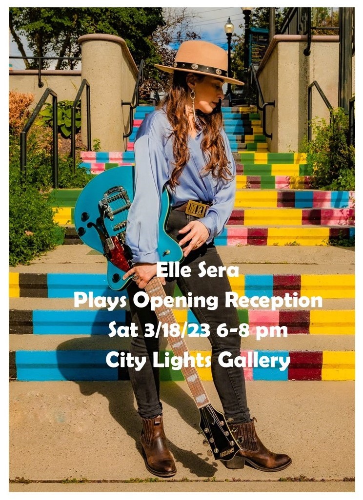 Ukrainian born Inna Linov, artist of the month, poster art exhibits ...