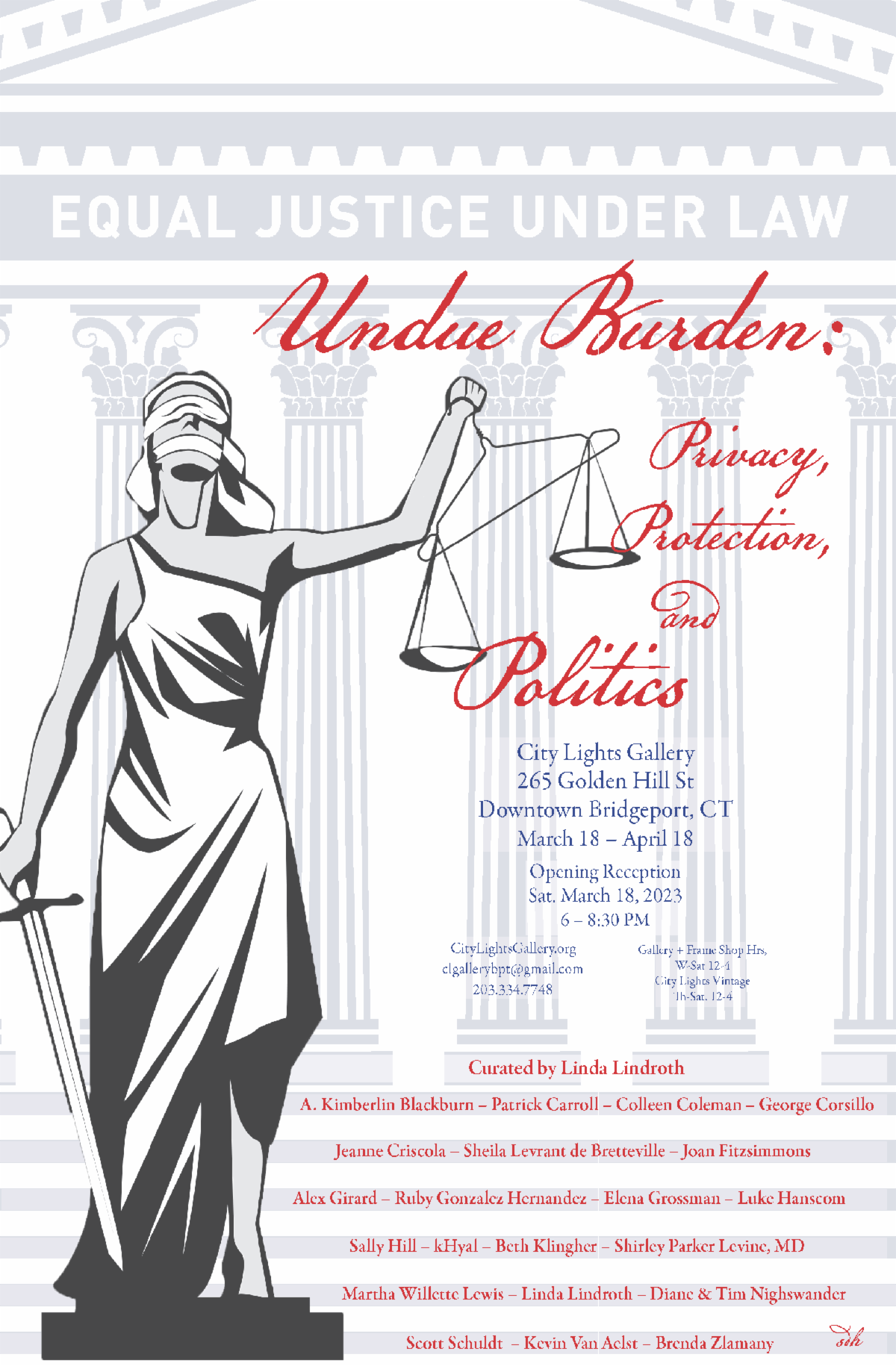 Undue Burden Exhibit Recognizes International Women's Month