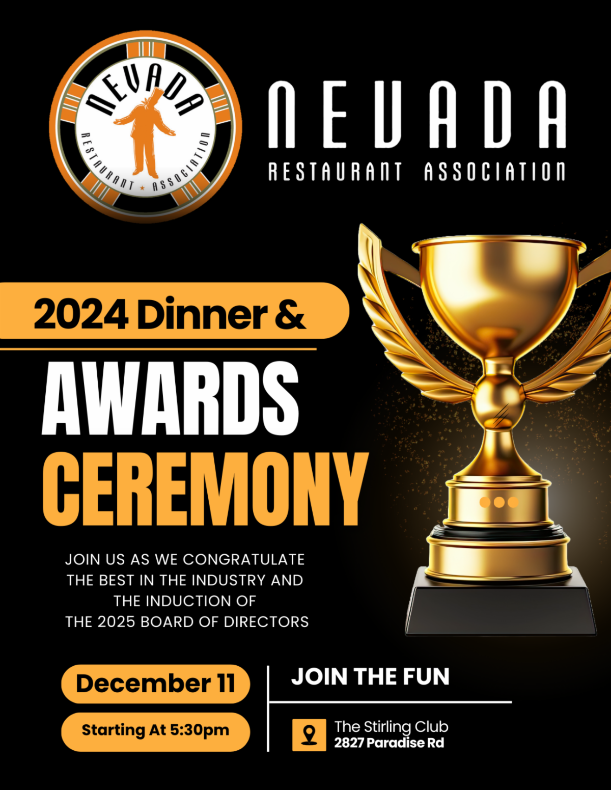 Don't miss the 2024 Culinary Excellence Awards & Dinner!