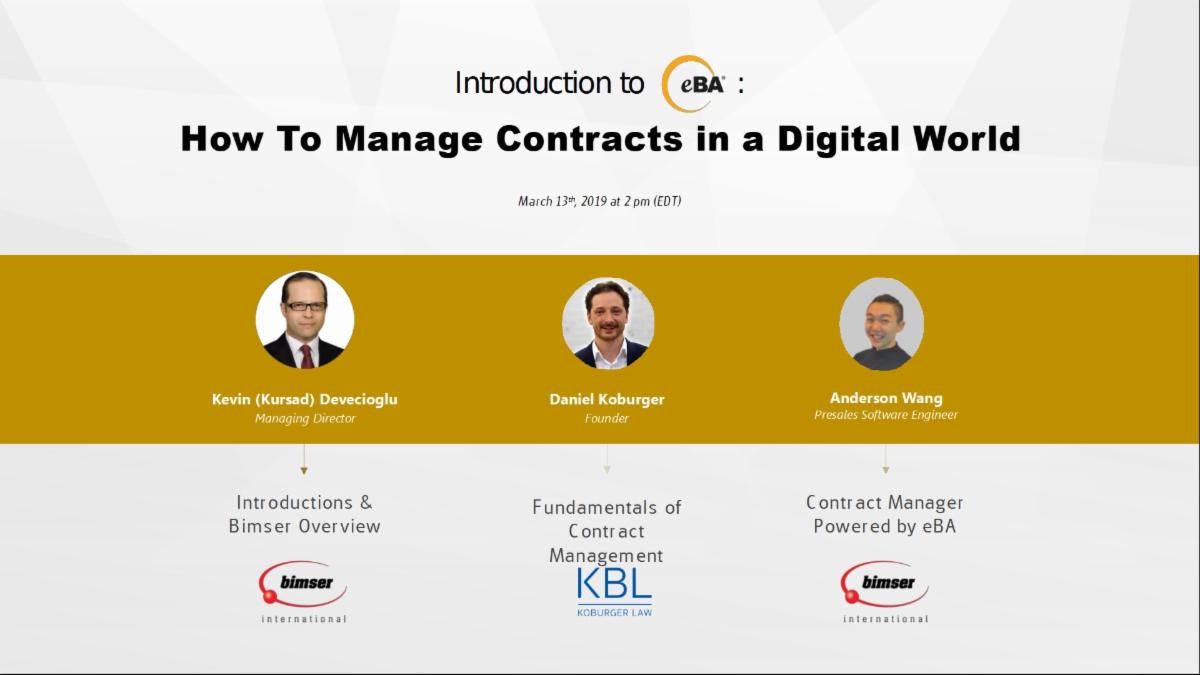 How To Manage Contracts In A Digital World: Digitize, Automate, Transform!