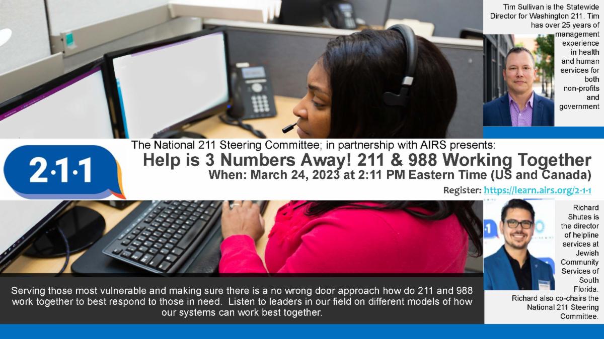 March 2023 211 Newsletter: State Infographics, 211 State of the Network ...