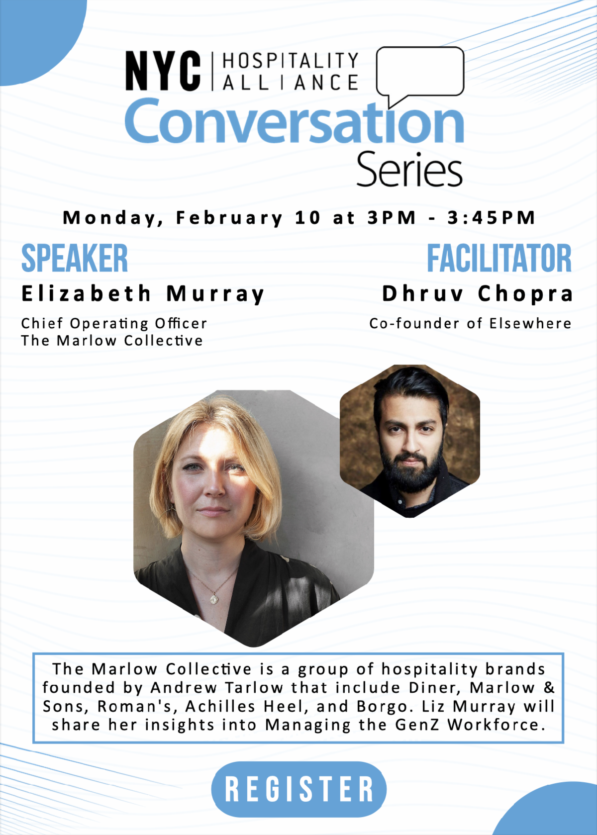 2/10 Conversation Series with Elizabeth Murray of The Marlow Collective