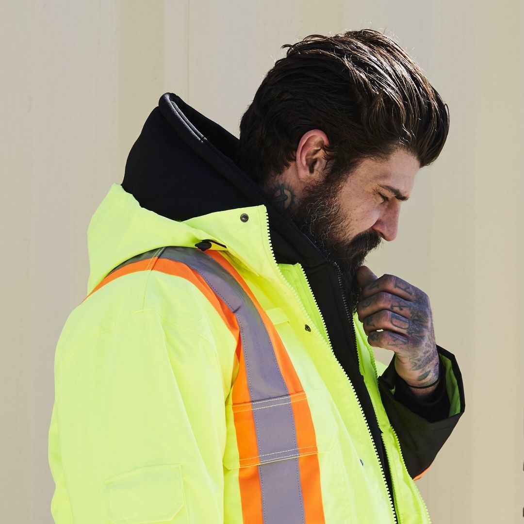 Level Up YOUR 6-In-1 Winter Reflective Jackets