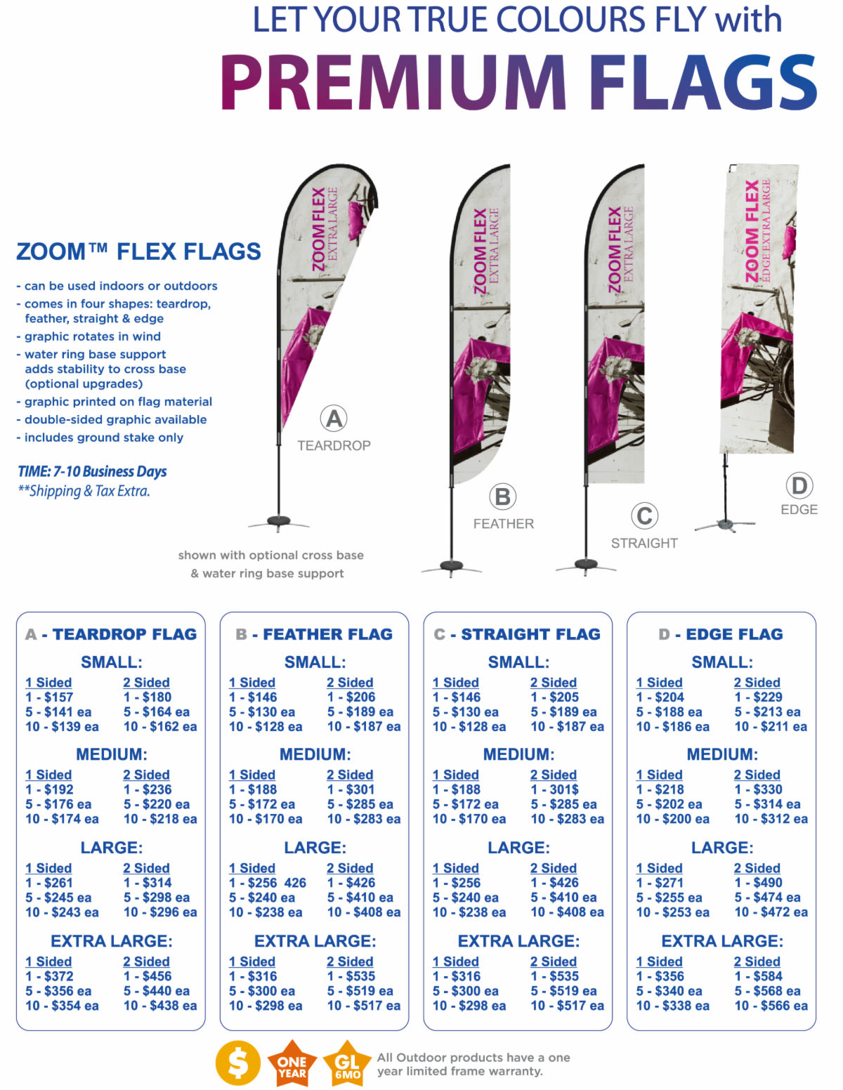 🚩Premium Flags - Let Your Colours Fly🚩