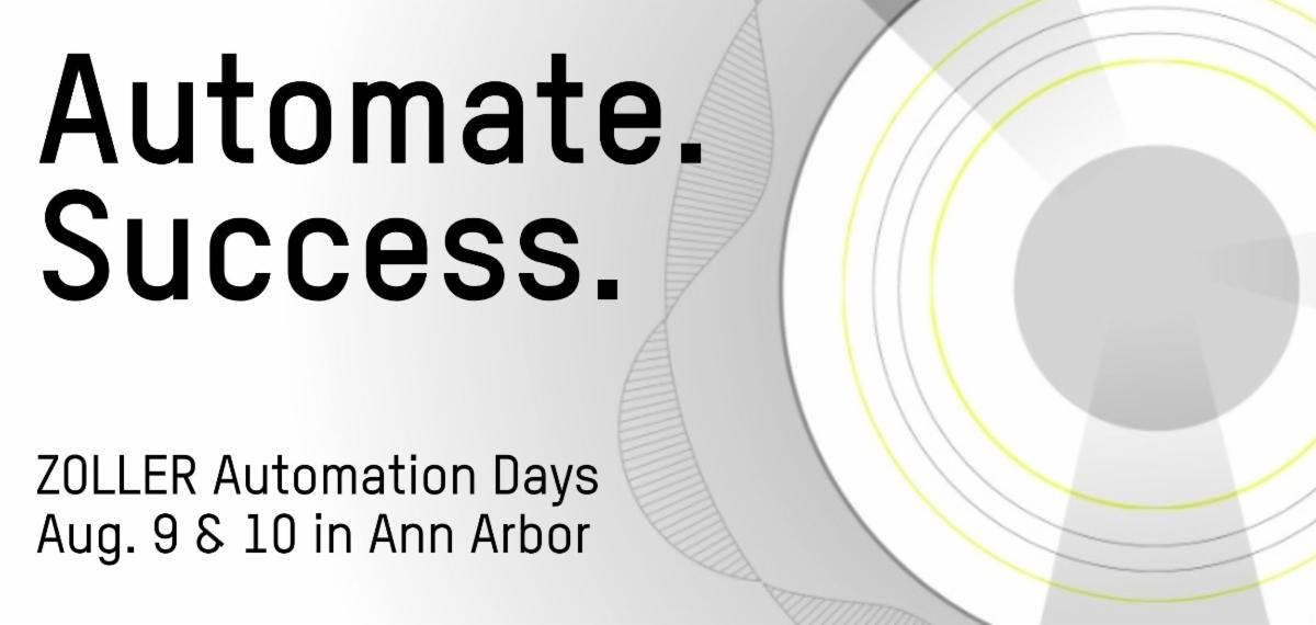 See you next week at ZOLLER Automation Days!