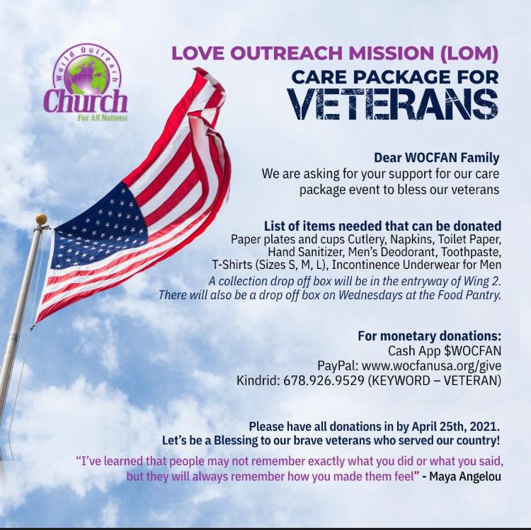 Honoring our Homeless Veterans