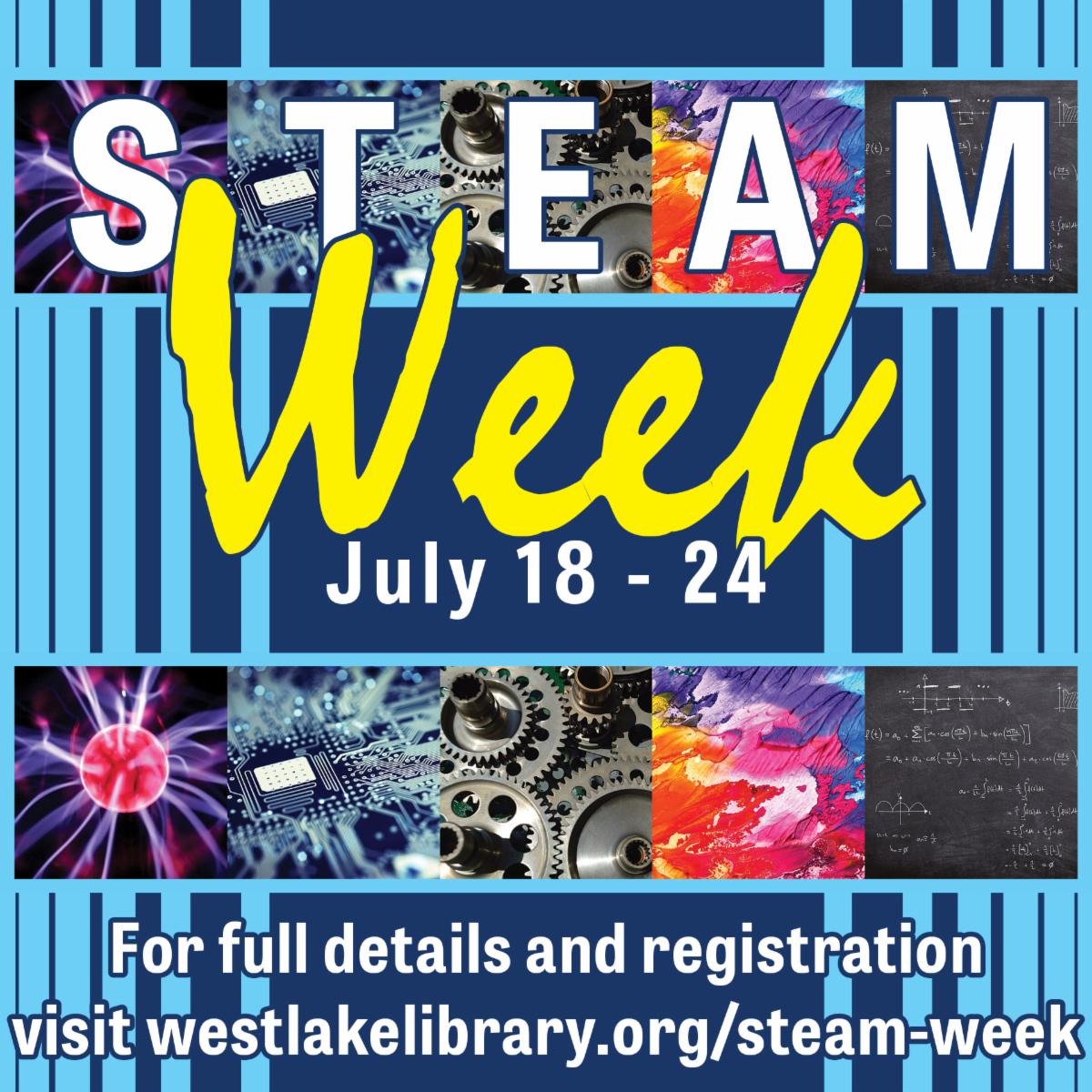 Next Week is STEAM Week!