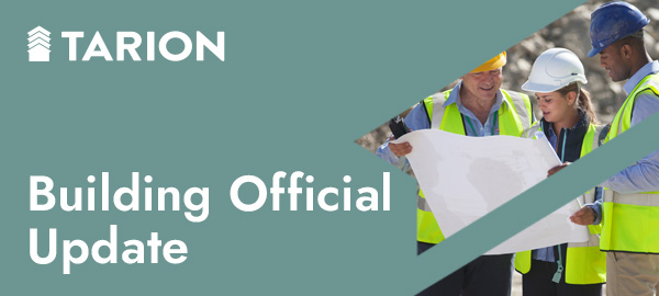 Building Official Update – Changes to Tarion's Construction Performance ...