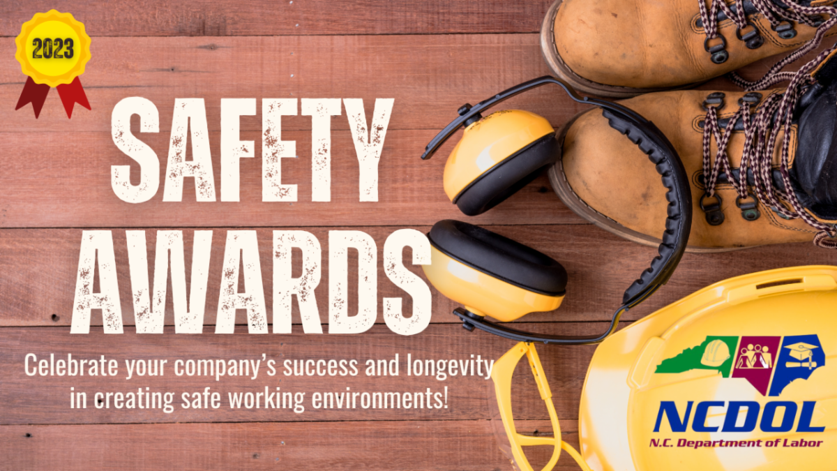 2023 NC Department of Labor Safety Awards