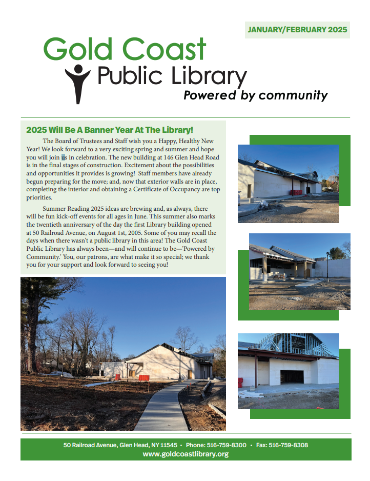 Upcoming Events at the Gold Coast Public Library!