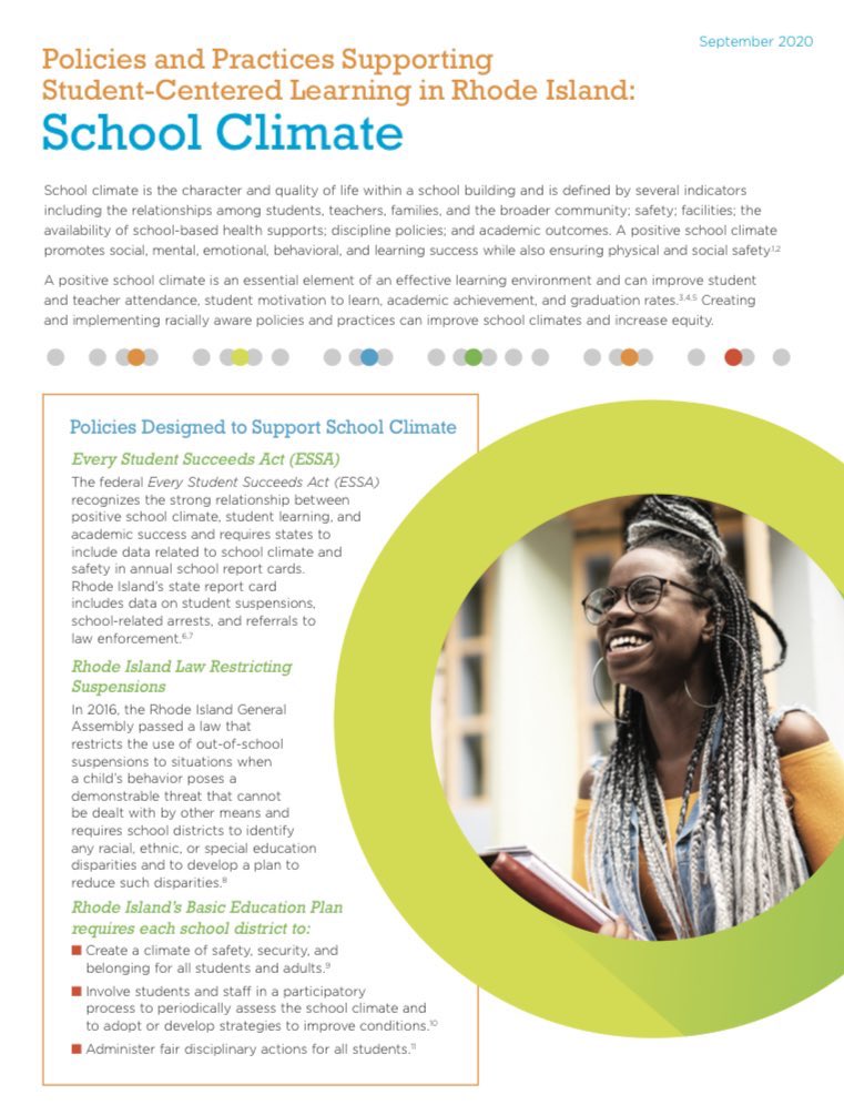 New Student-Centered Learning Report, New Census Data on Health ...