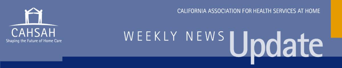 CAHSAH Weekly News Update Week of January 22, 2024