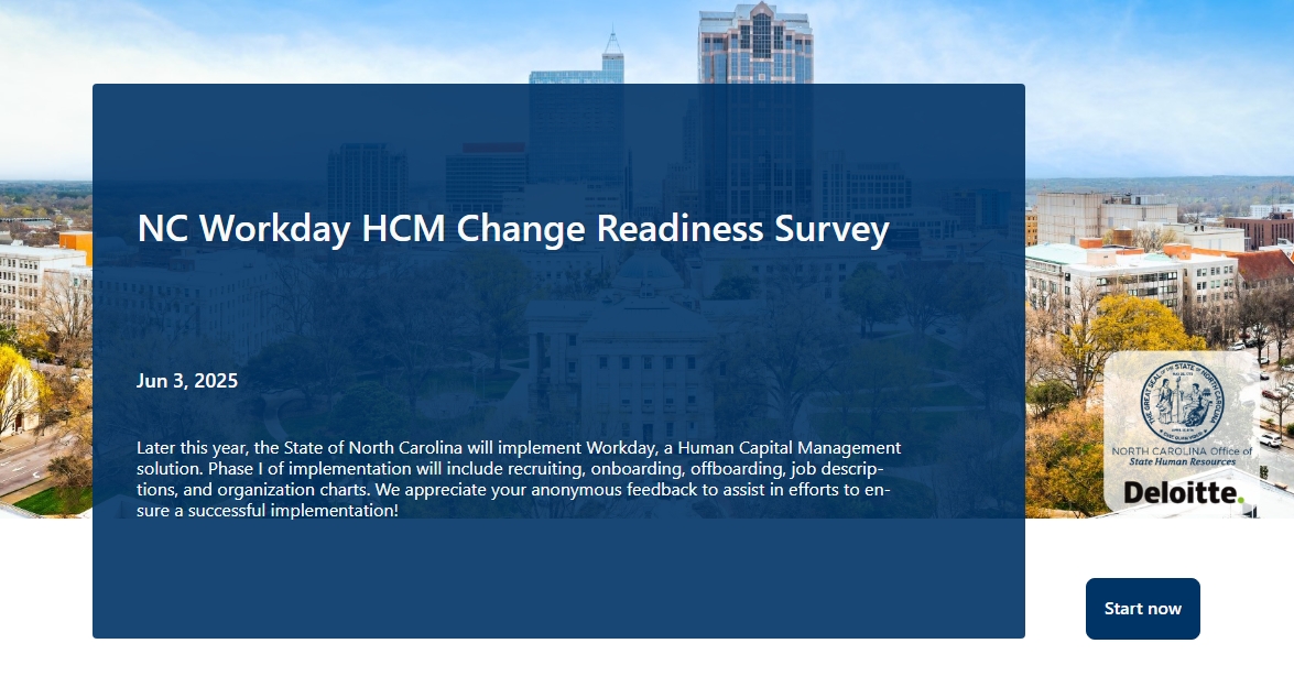 Monthly NC Workday Implementation Update